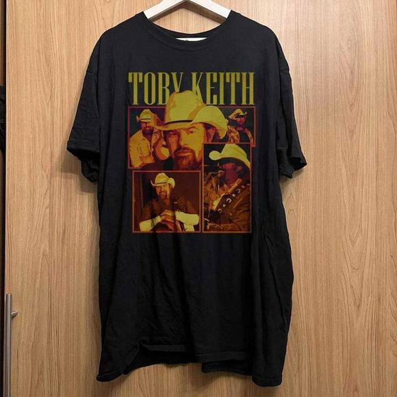 Tops | Toby Keith Unisex Black Tshirt | Poshmark